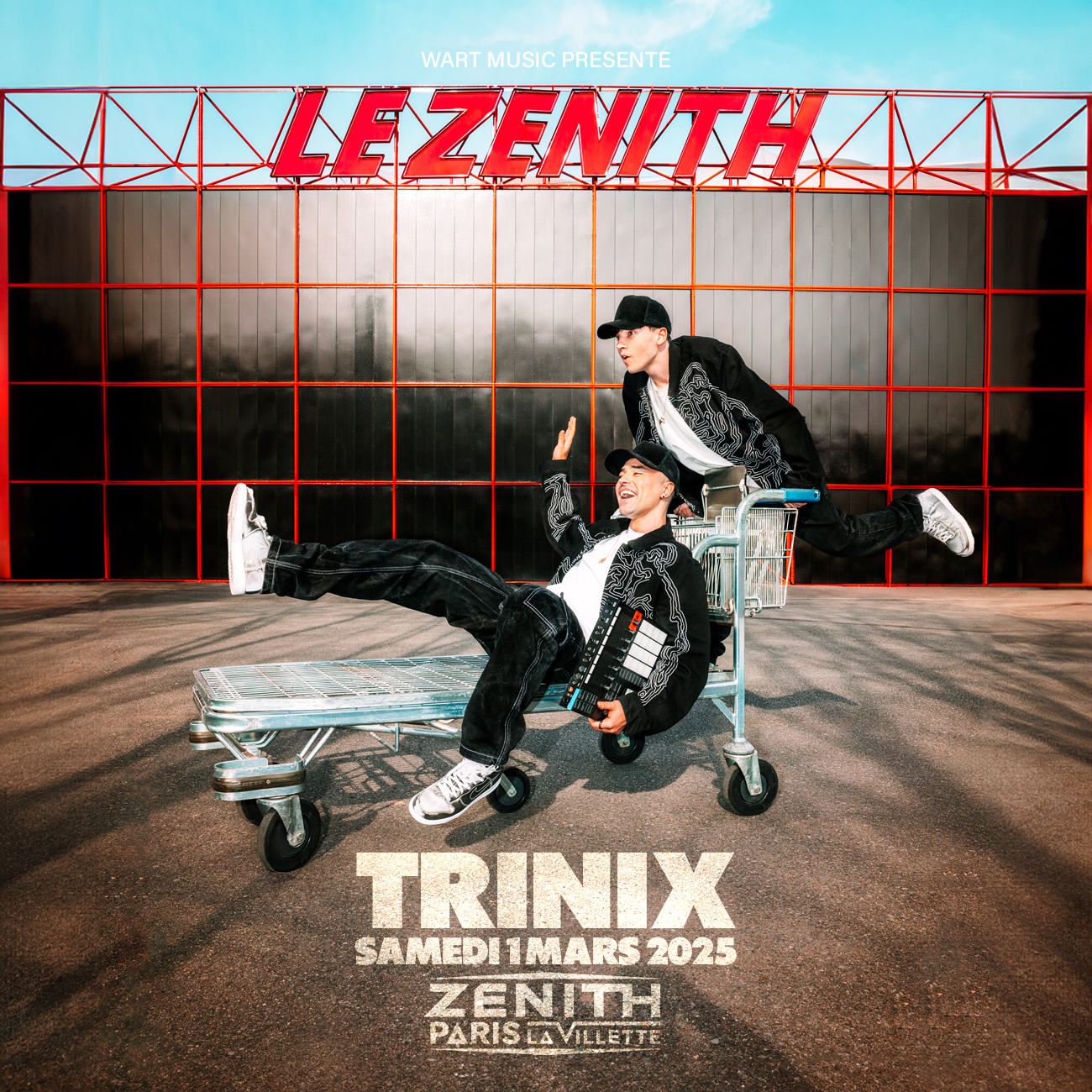 Ticket I TRINIX I ZENITH Paris - Ticket Wartiste